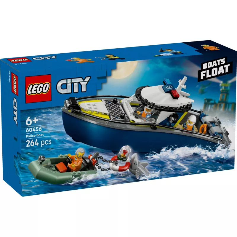 LEGO City Police Boat Chase 60456 - Afterpay Available!