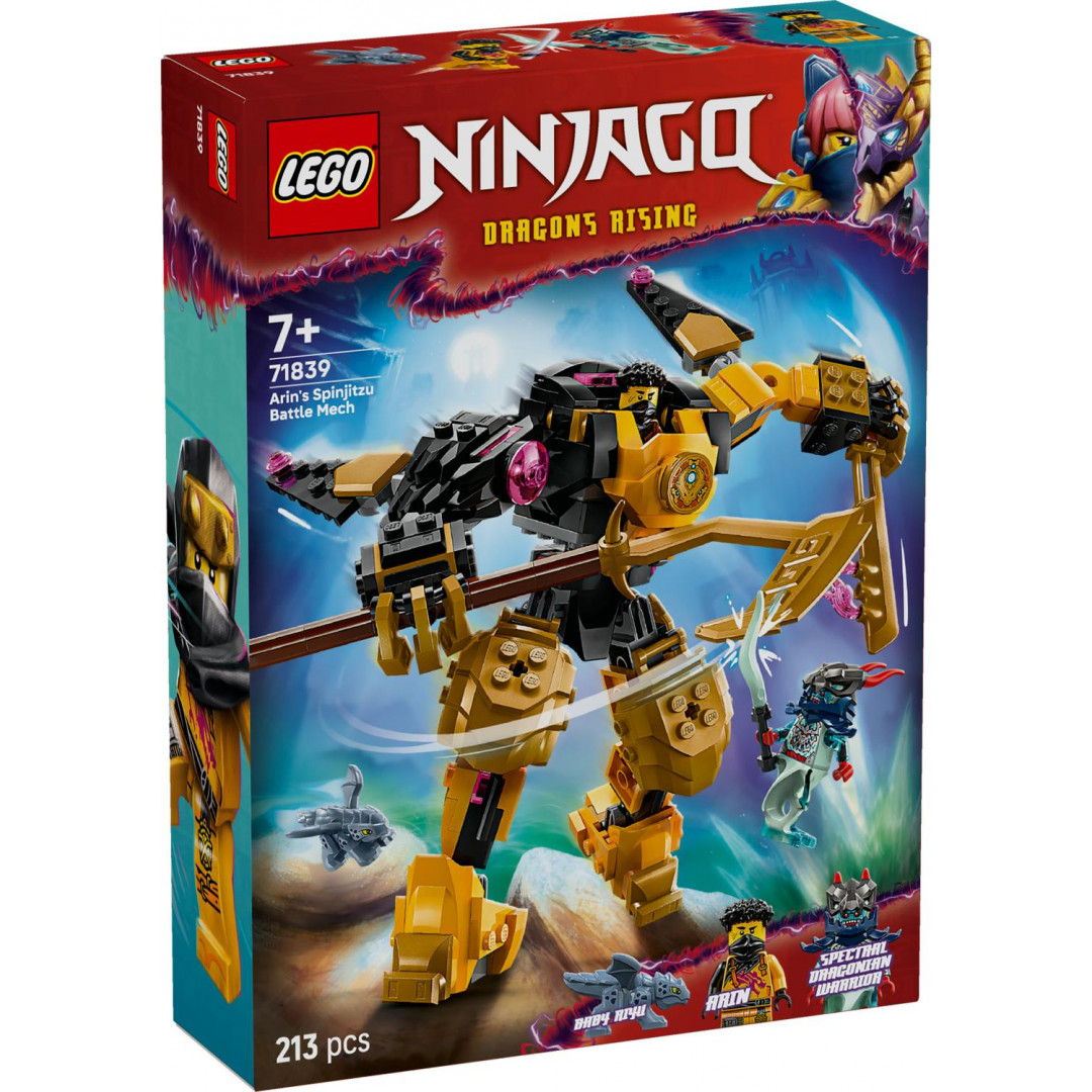 LEGO Ninjago Arin's Spinjitzu Battle Mech 71839 - Afterpay