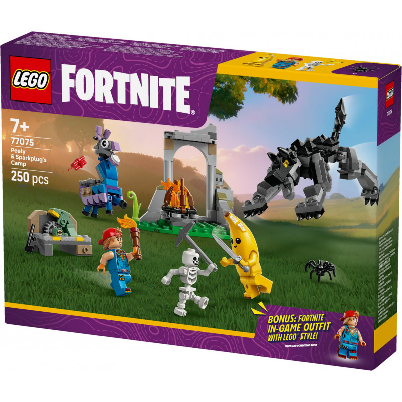 LEGO Fortnite Peely & Sparkplug's Camp 77075 - Afterpay
