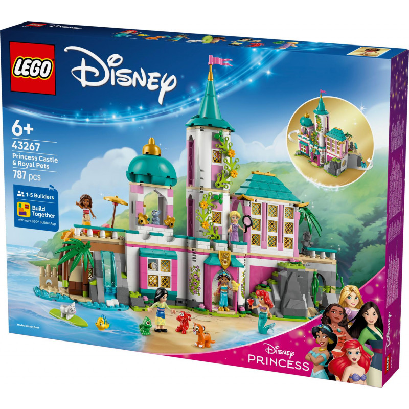 LEGO Disney Princess Princess Castle & Royal Pets 43267