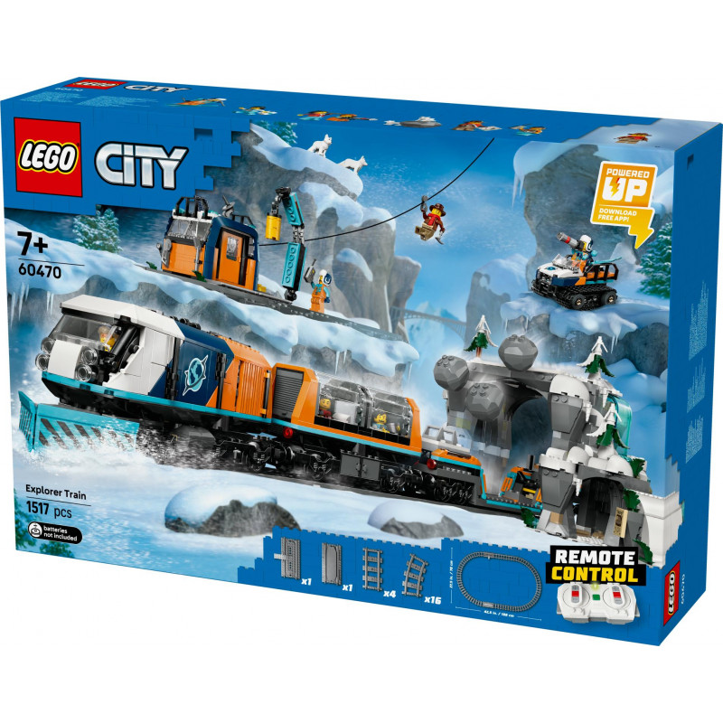 LEGO City Explorers' Arctic Polar Express Train 60470