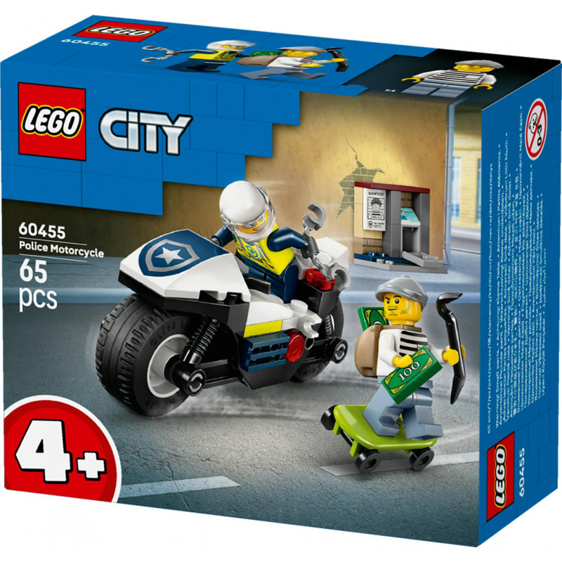 LEGO City Police Motorcycle Chase 60455 - Afterpay