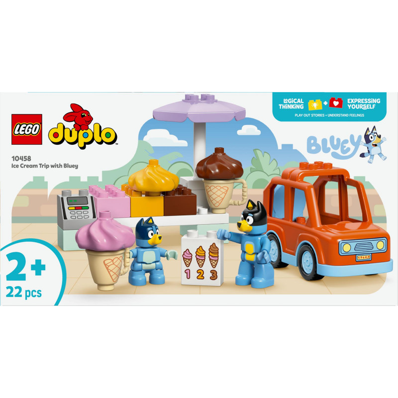 LEGO DUPLO Bluey Ice Cream Trip with Bluey 10458 - Afterpay