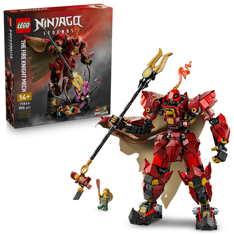LEGO Ninjago The Fire Knight Mech 71846 - Afterpay