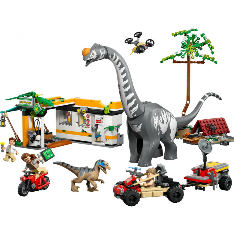 LEGO Jurassic World Raptor & Titanosaurus Tracking Mission