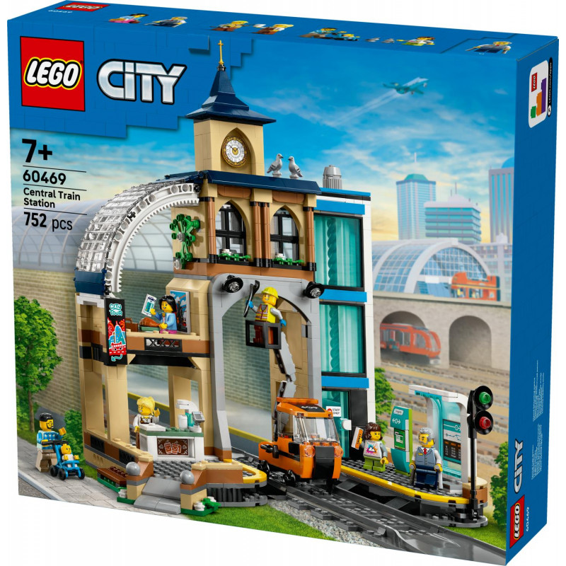 LEGO LEGO City Central Train Station 60469 - Afterpay