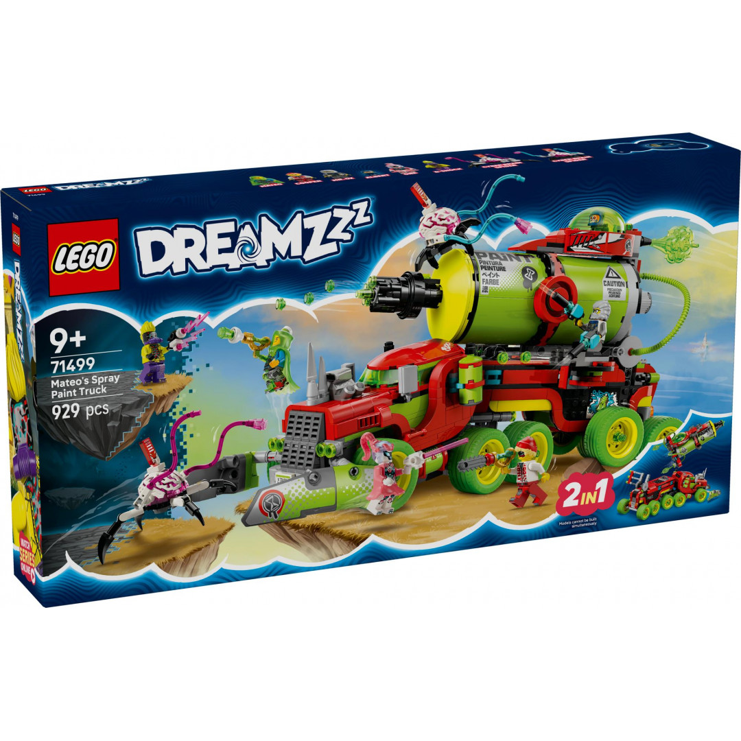 LEGO DREAMZzz Mateo's Spray Paint Truck 71499 - Afterpay