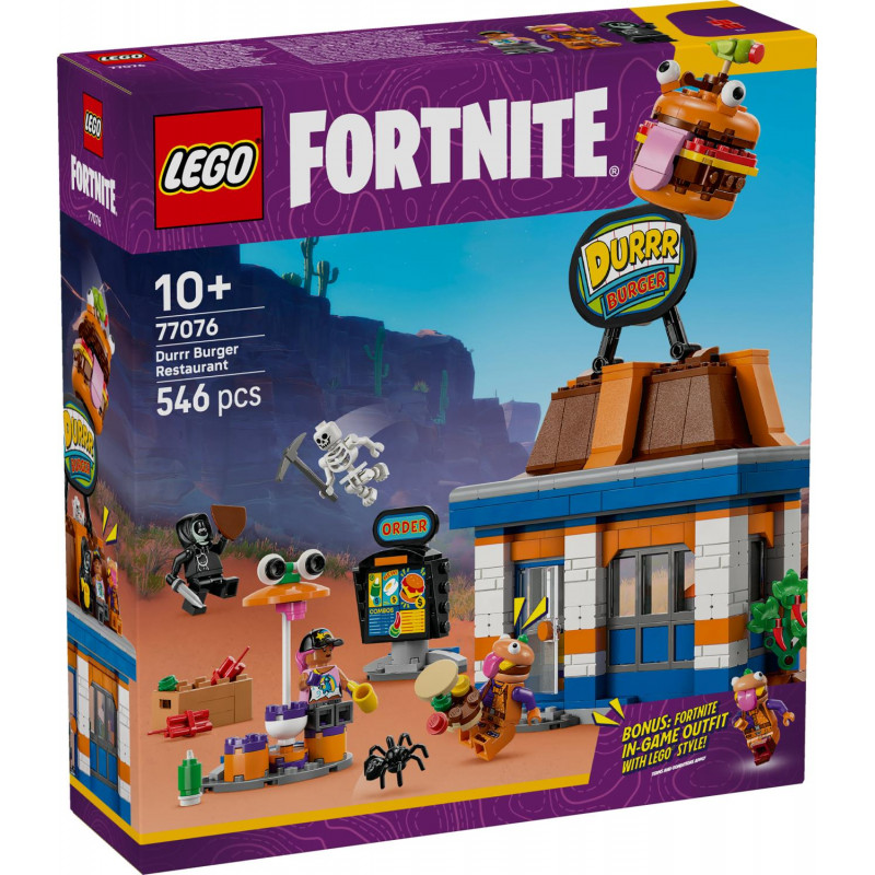 LEGO Fortnite Durrr Burger Restaurant 77076 - Afterpay