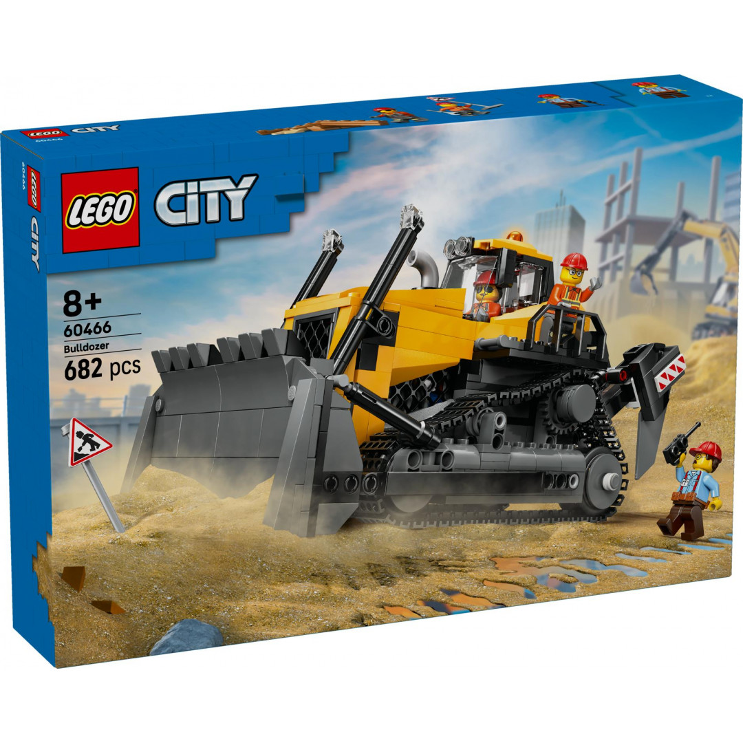 LEGO City Yellow Bulldozer 60466 - Afterpay Available!