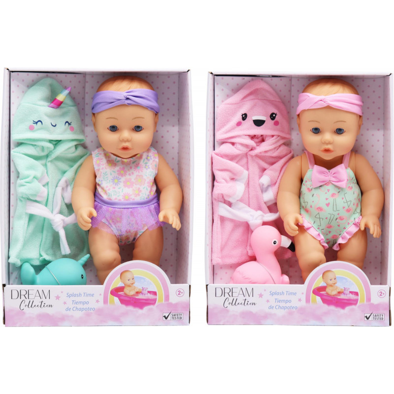 Gigo 12" Splash Time Baby Doll Gift Set Assorted - Afterpay