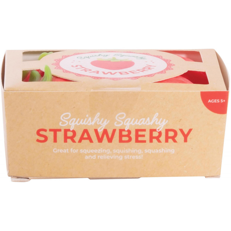 Squishy Strawberry-Set Of 4 - Afterpay Available!
