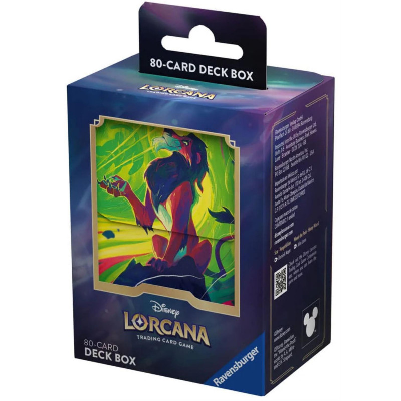 Disney Lorana S6 Azurite Sea Deck Box: Scar - Vengeful Lion