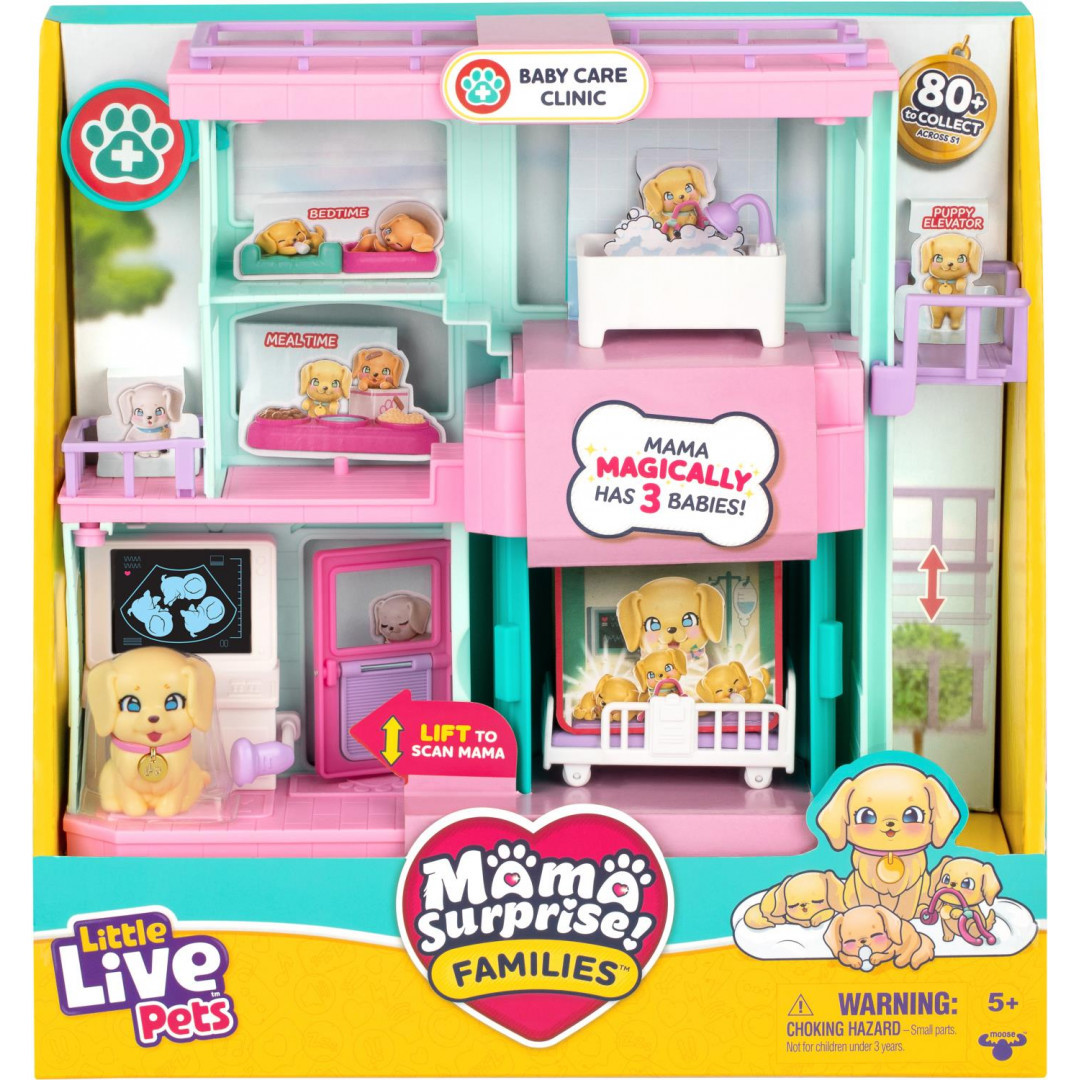 Little Live Pets Mama Surprise Families S1 Baby Care Clinic