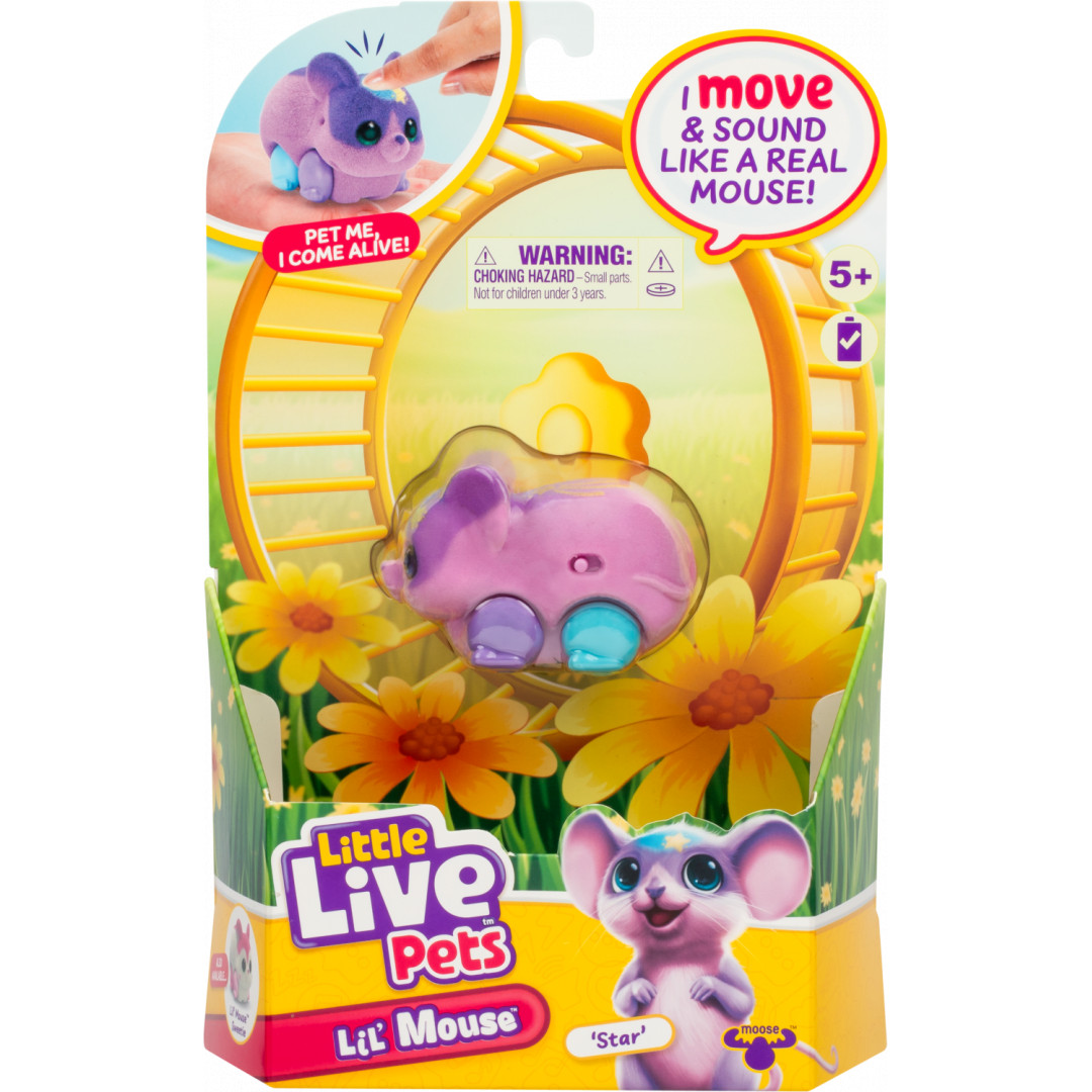 Little Live Pets S6 Lil' Mouse Single Pk Assorted