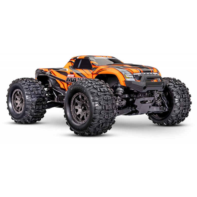 Traxxas 1/10 Mini Maxx Bl-2S - Orange, Complete With