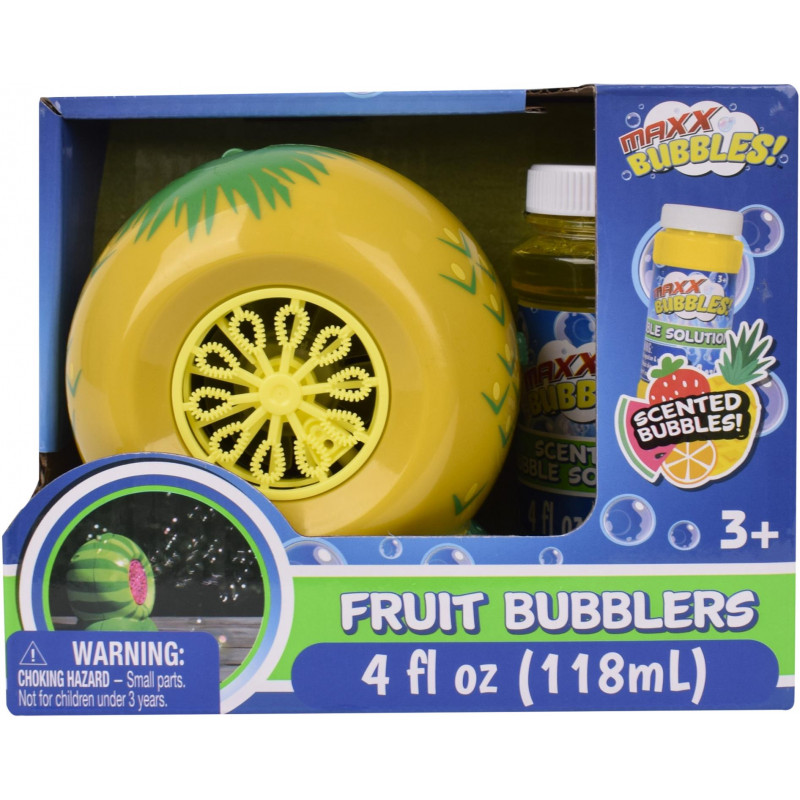 Maxx Bubbles Fruit Bubble Blower - Afterpay Available!