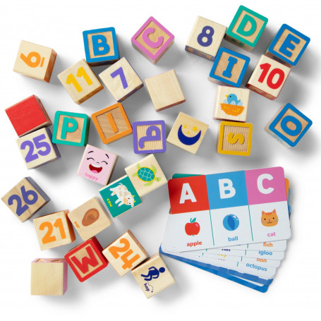 Melissa & Doug - Ms. Rachel Blocks + Activity Cards