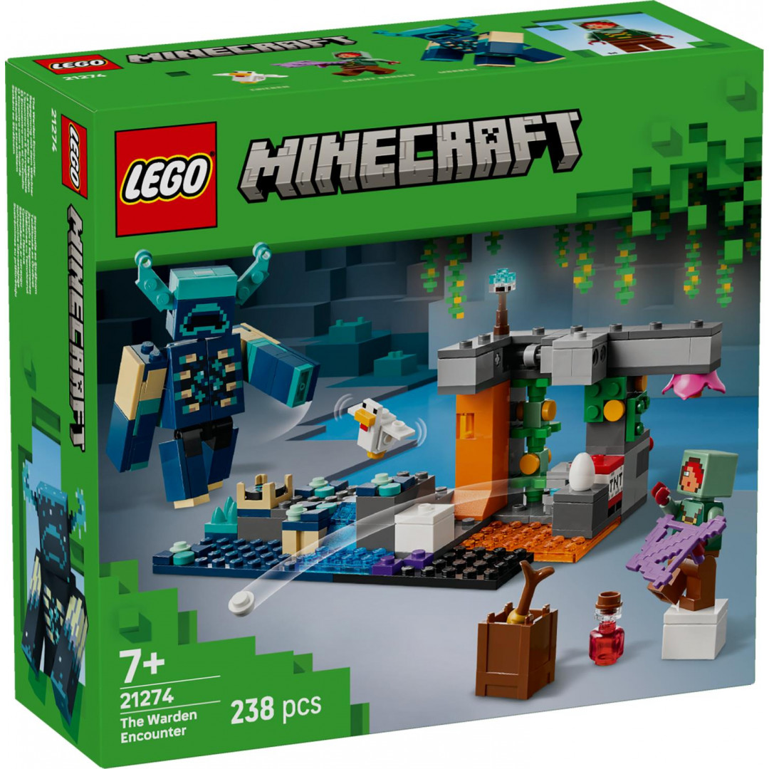 LEGO Minecraft The Warden Encounter 21274 - Afterpay
