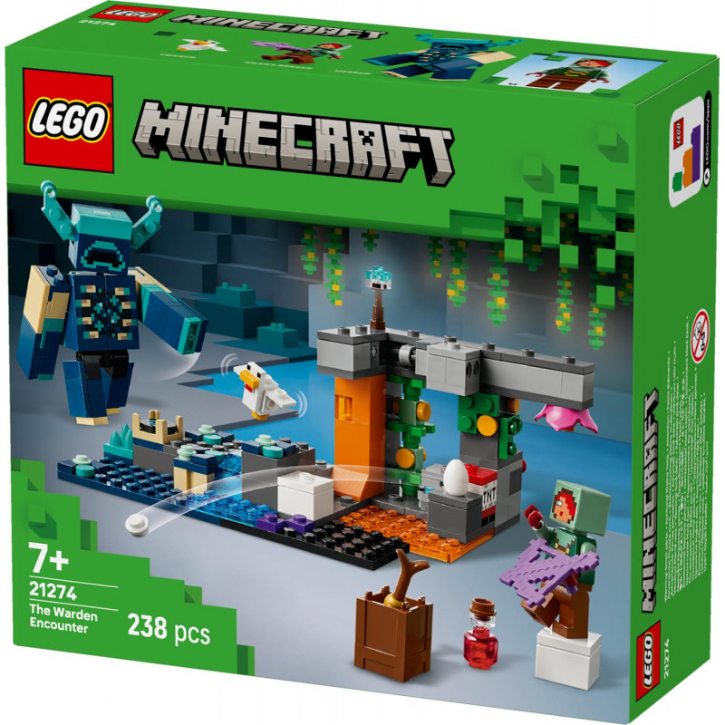 LEGO Minecraft The Warden Encounter 21274 - Afterpay