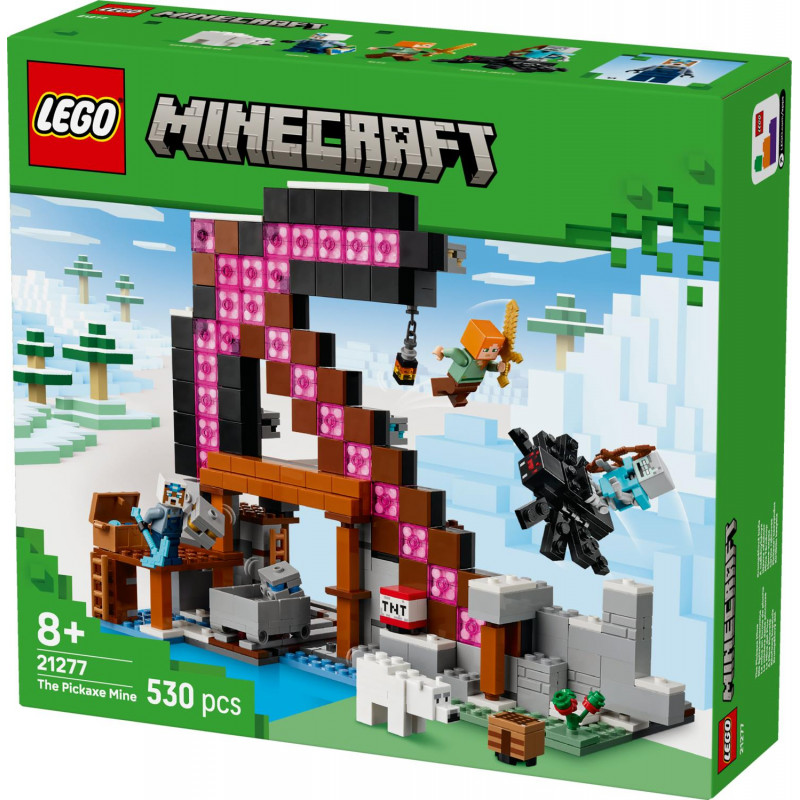 Lego Minecraft The Pickaxe Mine 21277 - Afterpay Available!
