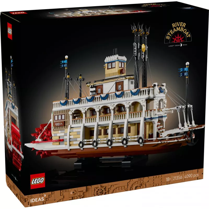 LEGO Ideas River Steamboat 21356 - Toyworld - EXCLUSIVE