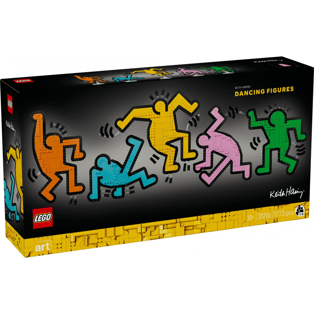 Lego Art Keith Haring Dancing Figures 31216 - Afterpay
