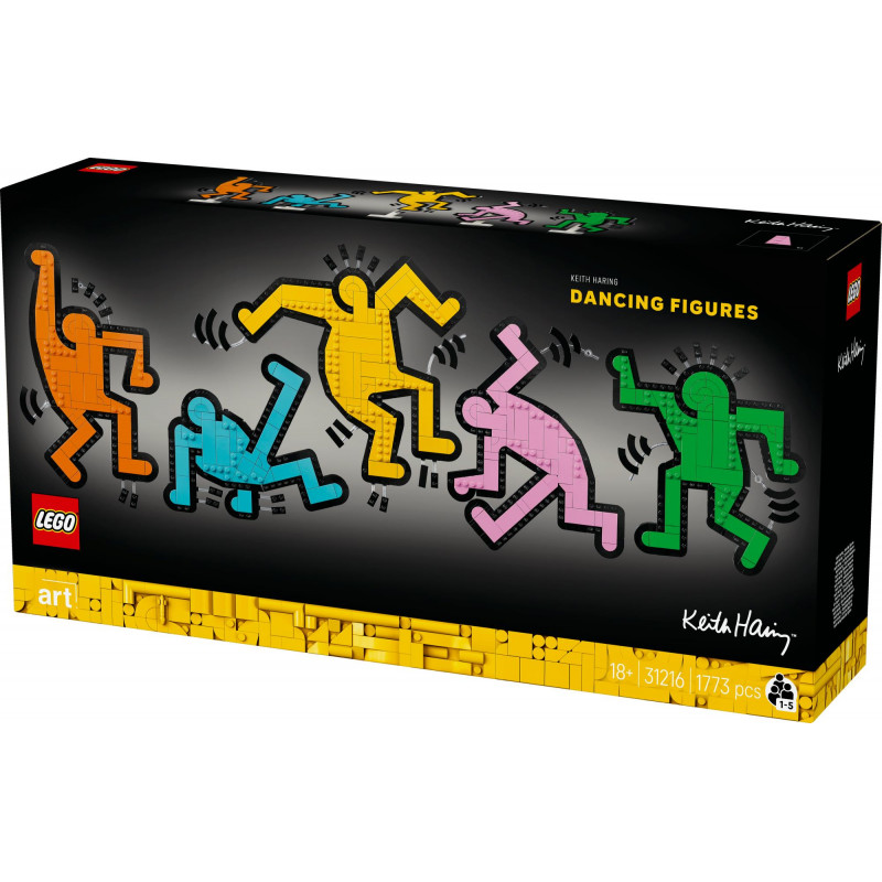 Lego Art Keith Haring Dancing Figures 31216 - Afterpay