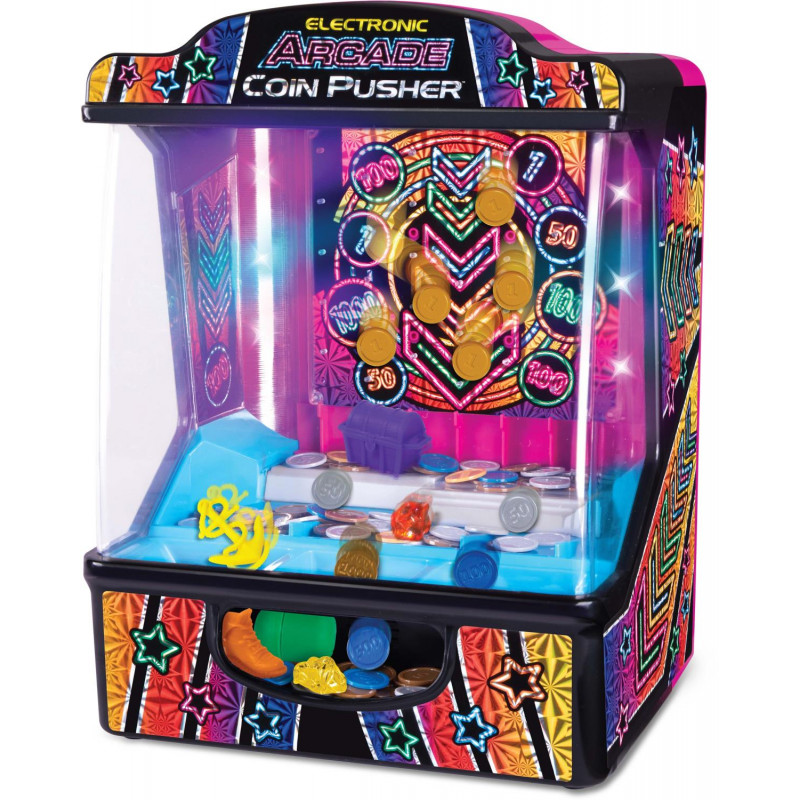 Electronic Arcade Coin Pusher (Hyper Neon Series)
