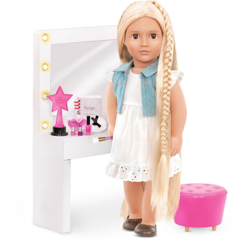 Our Generation Phoebe 18-Inch Hair Play Doll - Afterpay
