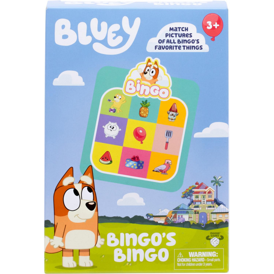 Bluey Bingo's Bingo Express Edition Game - Afterpay