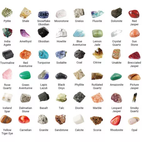 Johnco - Ultimate 48Pc Rocks & Minerals Collection
