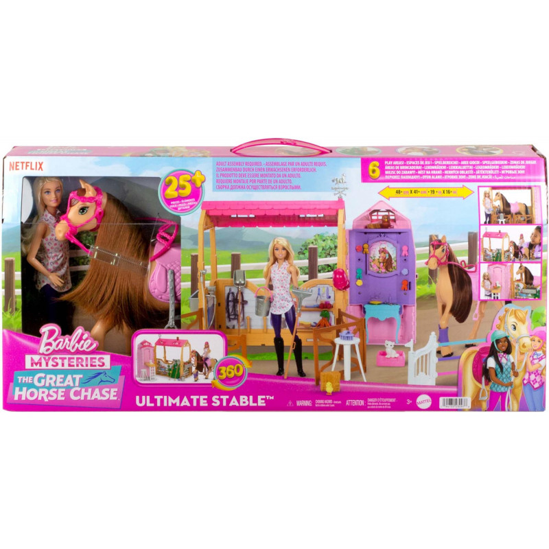 Barbie Mysteries The Great Horse Chase Ultimate Stable
