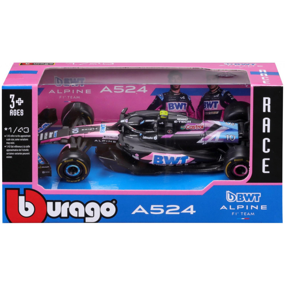 1:43 2024 F-1 Bwt Alpine A524 10 Gasley - Afterpay