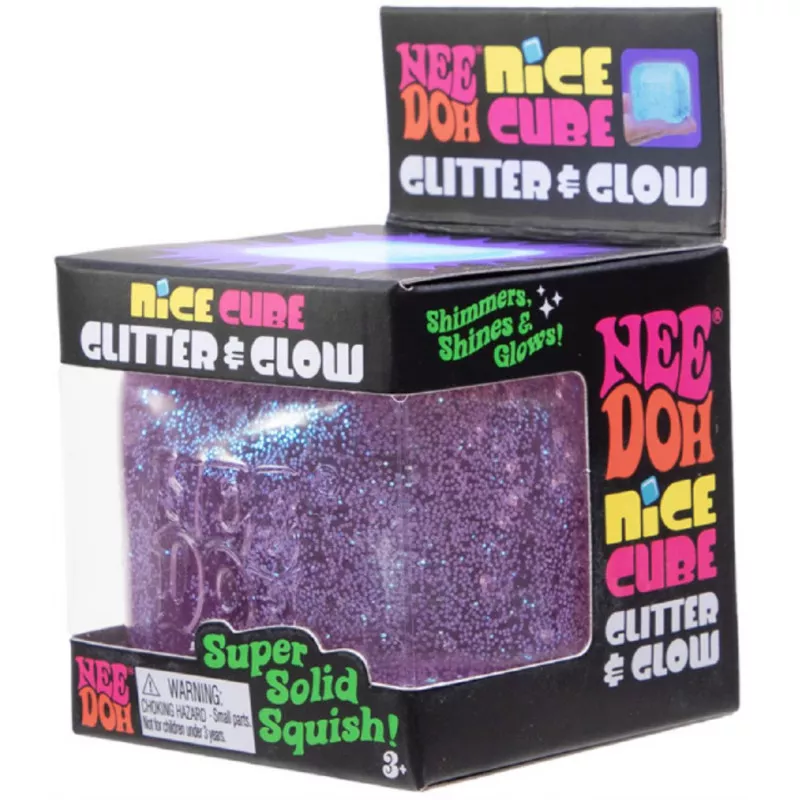 Schylling - Nice Cube Glitter & Glow Nee Doh - Afterpay