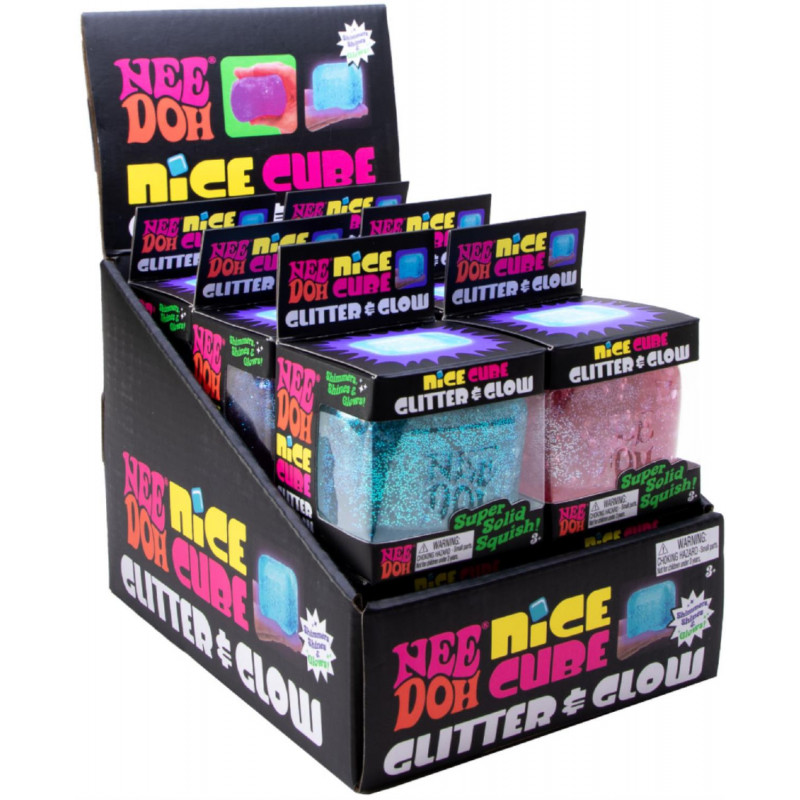 Schylling - Nice Cube Glitter & Glow Nee Doh - Afterpay