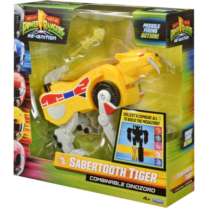 Power Rangers Sabertooth Tiger Combinable Dinozord