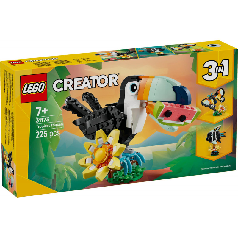 LEGO Creator Wild Animals: Tropical Toucan 31173 - Afterpay