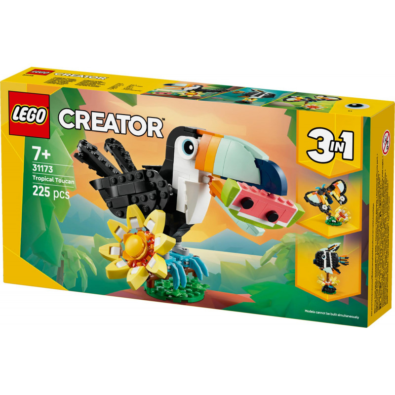 LEGO Creator Wild Animals: Tropical Toucan 31173 - Afterpay
