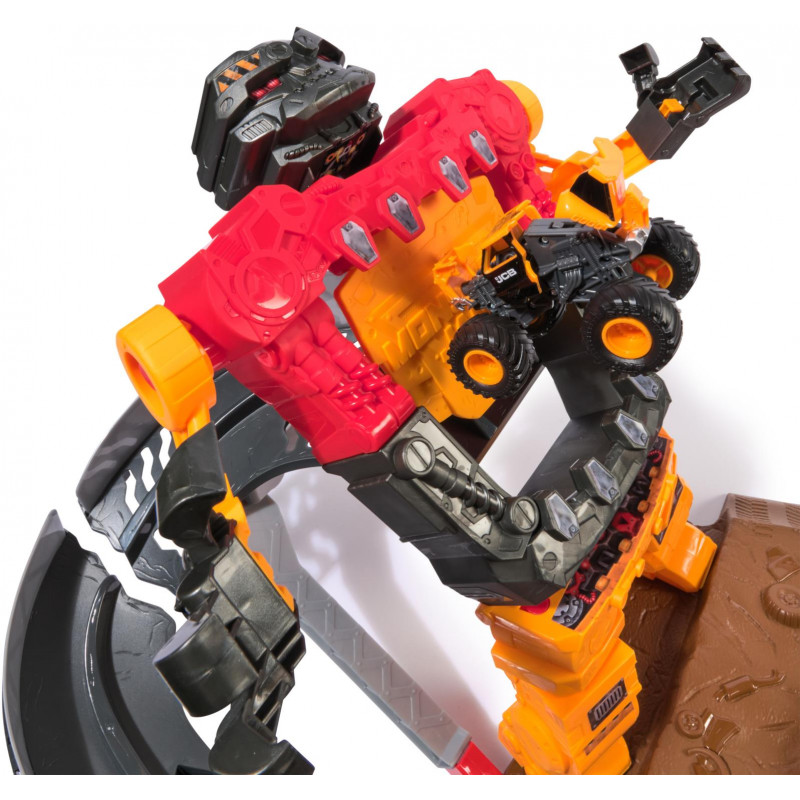 Monster Jam 1:64 Smash & Bash Smashbot Playset - Afterpay