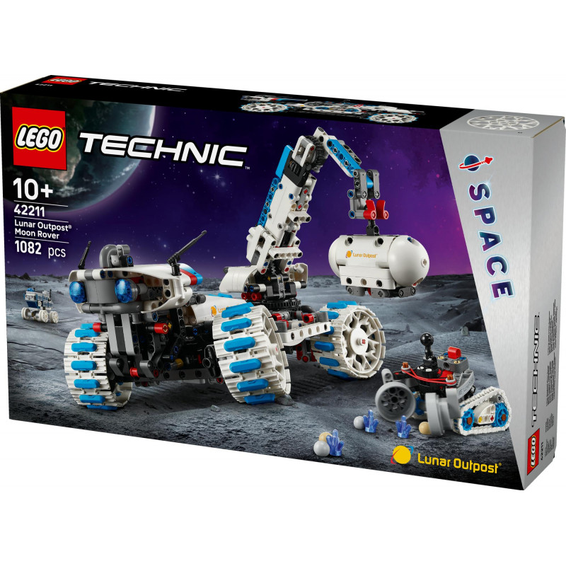 LEGO Technic Lunar Outpost Moon Rover Space Vehicle 42211