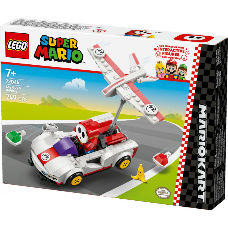 LEGO Super Mario Mario Kart – Shy Guy & P-Wing 72045