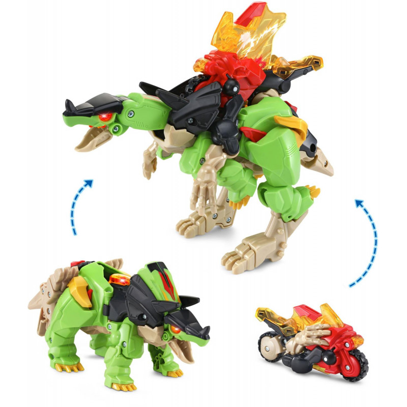 Vtech Switch & Go Dinos Armour Up Triceratops Spinosaurus