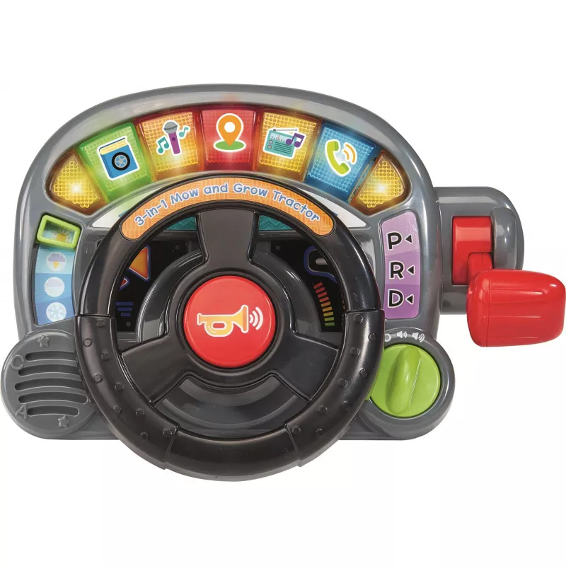 Vtech 3-In-1 Mow And Grow Tractor Green - Afterpay