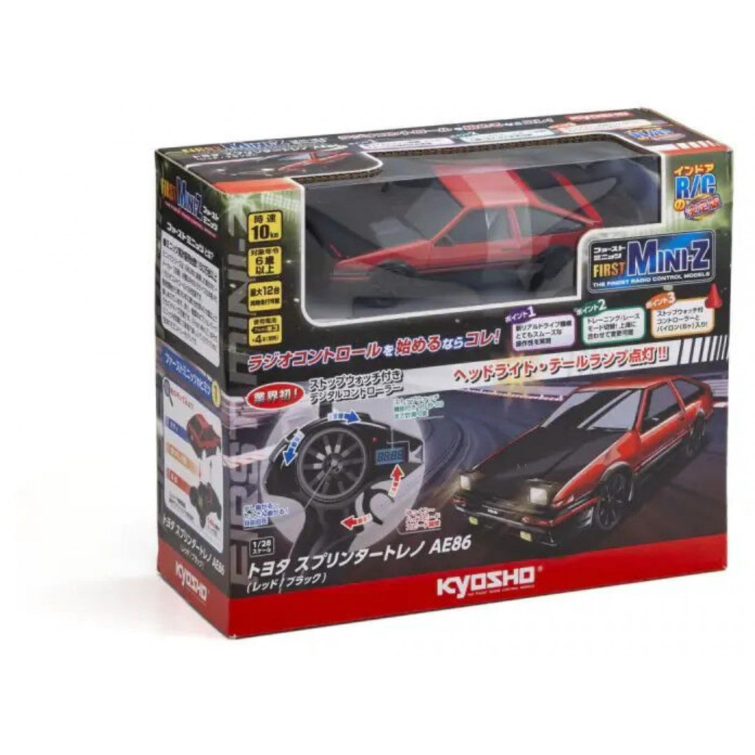 Kyosho First Mini-Z Toyota Sprinter Trueno Ae86 Red/Black