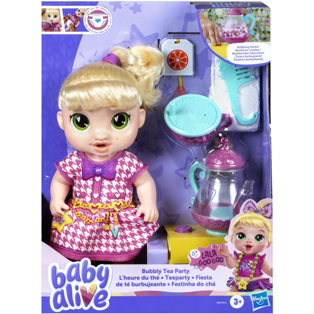 Baby Alive Bubbly Tea Party Lala - Afterpay Available!