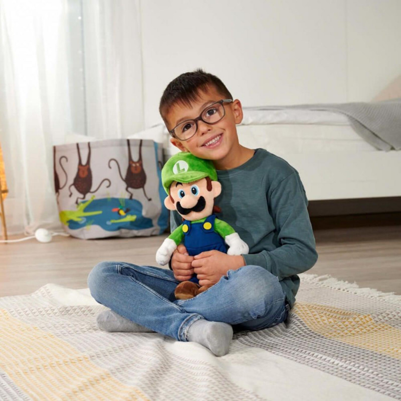 Super Mario 30cm Luigi Plush - Afterpay Available!