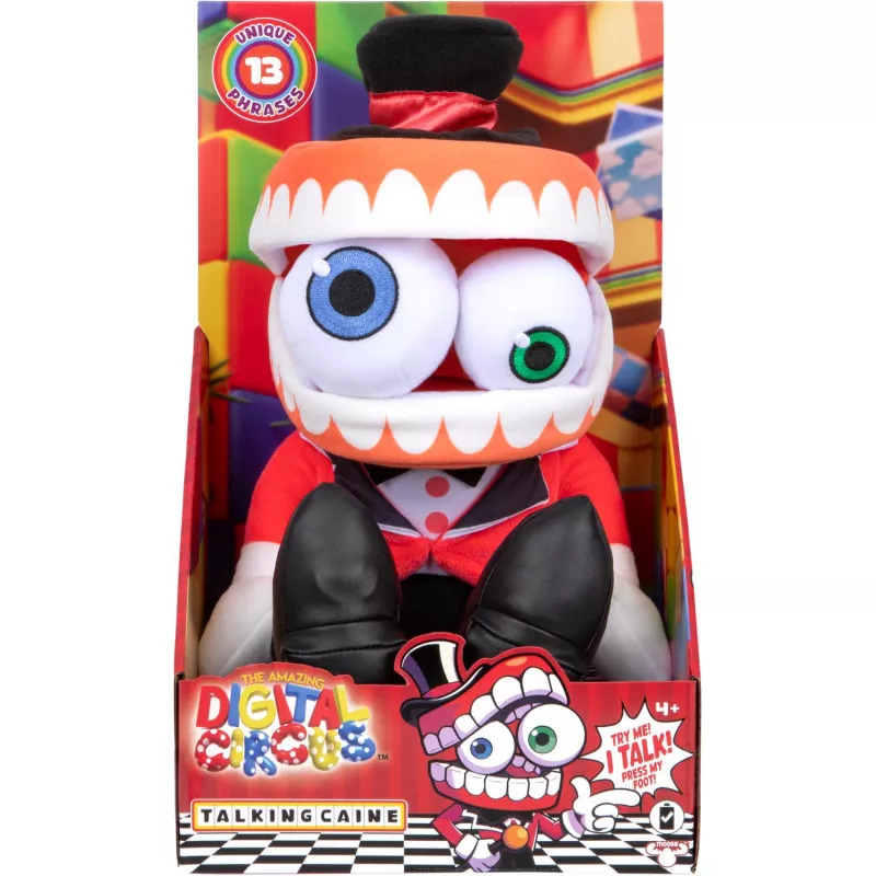 The Amazing Digital Circus Sfx Plush Caine - Afterpay