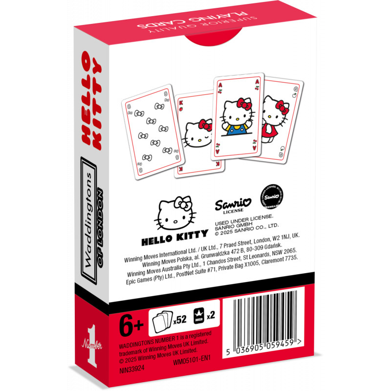 Hello Kitty Playing Cards - Afterpay Available!