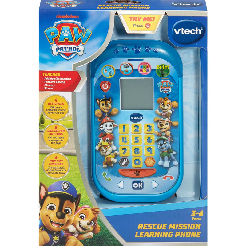 Vtech Paw Patrol Rescue Mission Learning Phone - Afterpay