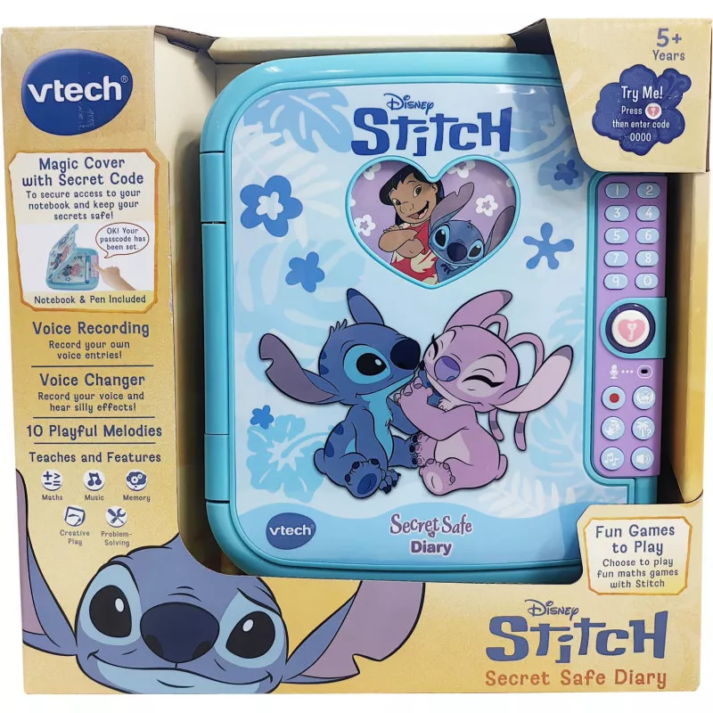 Vtech Stitch Secret Safe Diary - Afterpay Available!